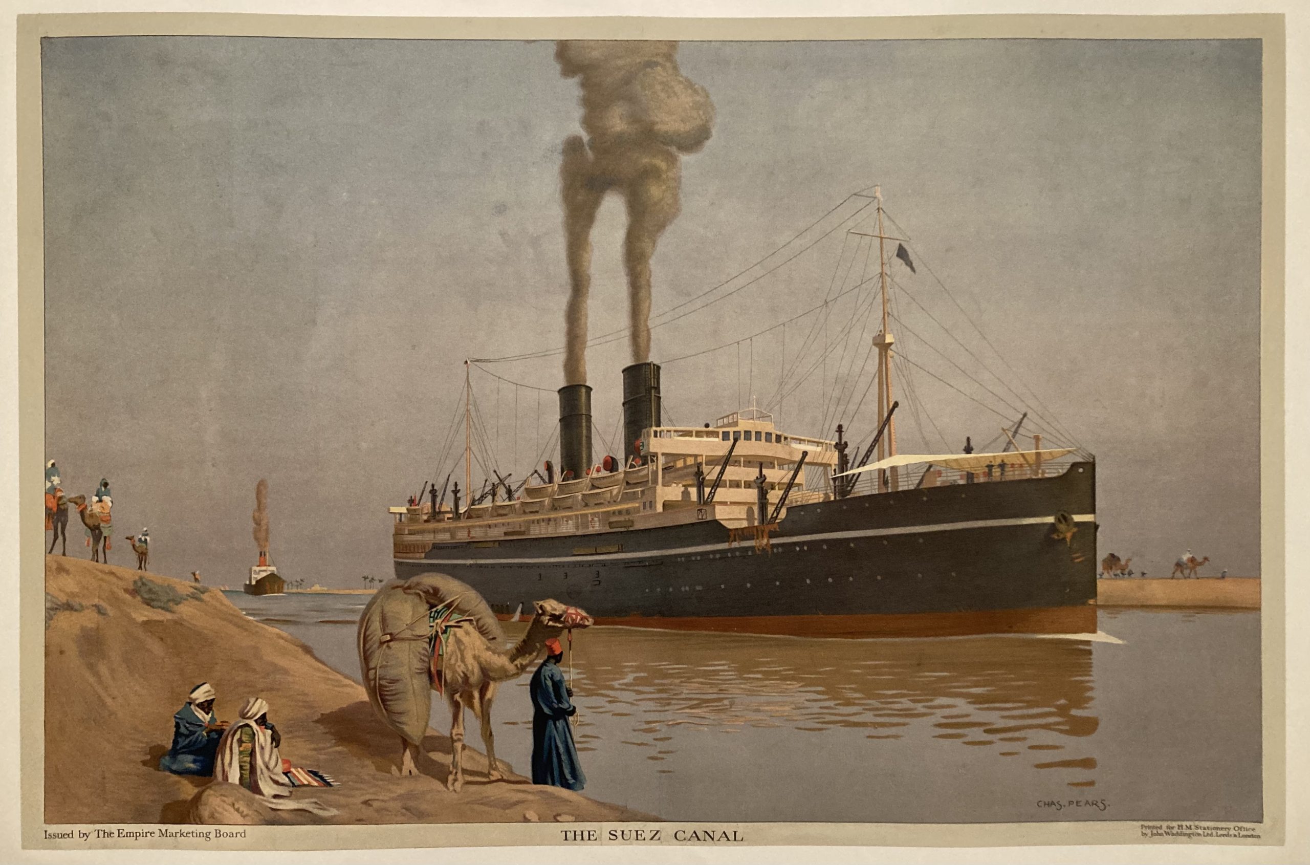 The Suez Canal Empire Marketing Board - Kiki Werth Original Vintage Posters